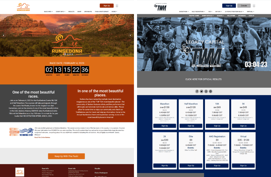 Websites - RunSignup