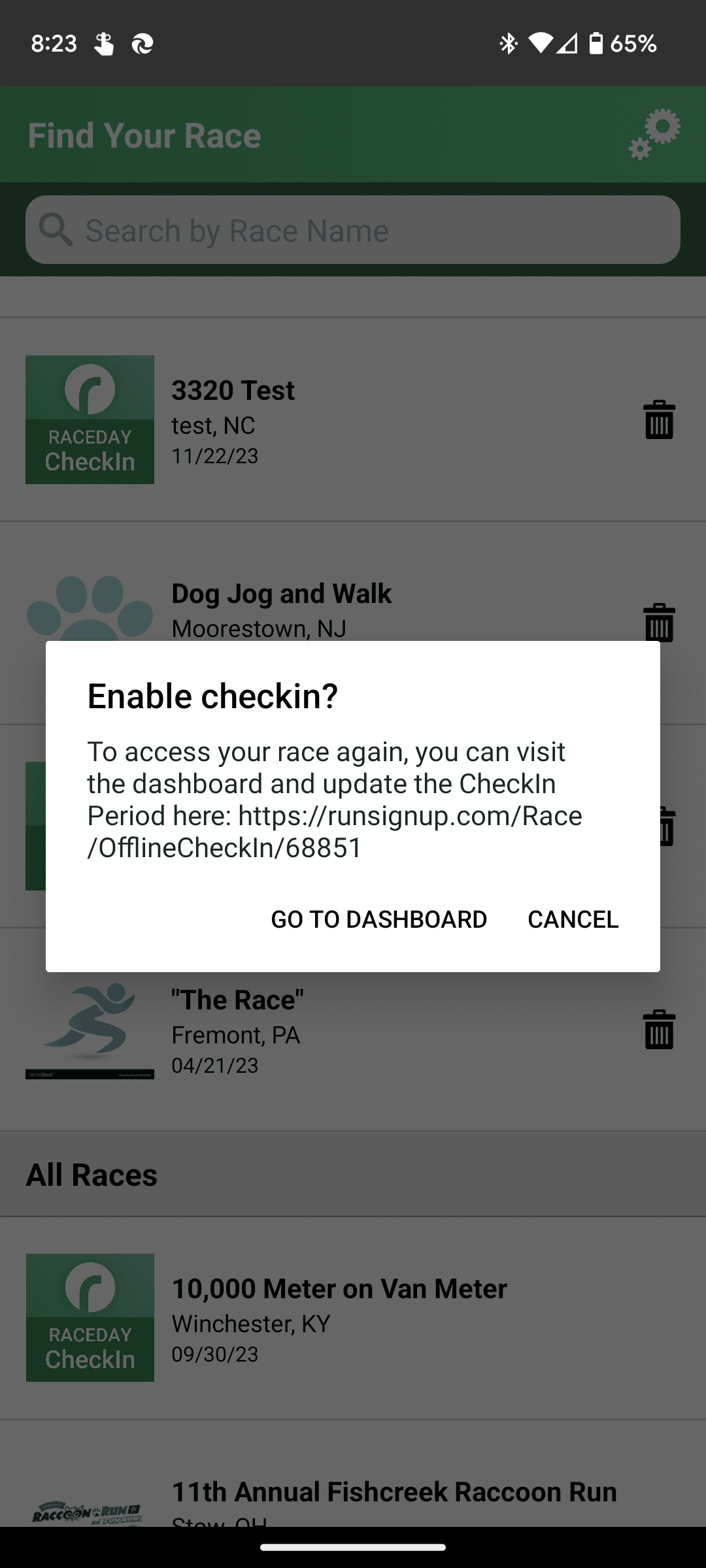 RaceDay CheckIn V3.2.35 is Now Available! - RunSignup