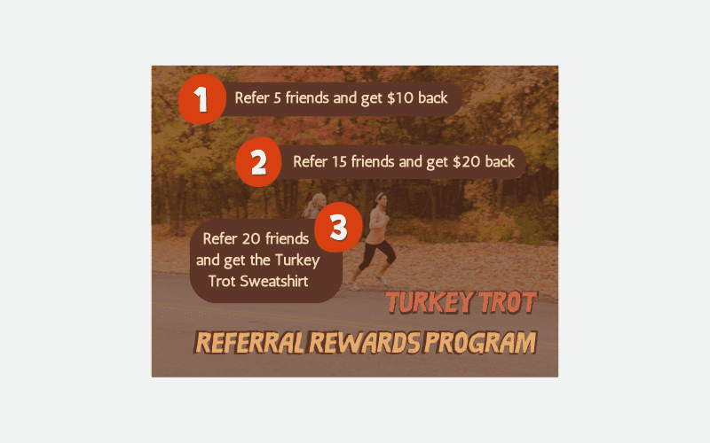 Referral Rewards - RunSignup