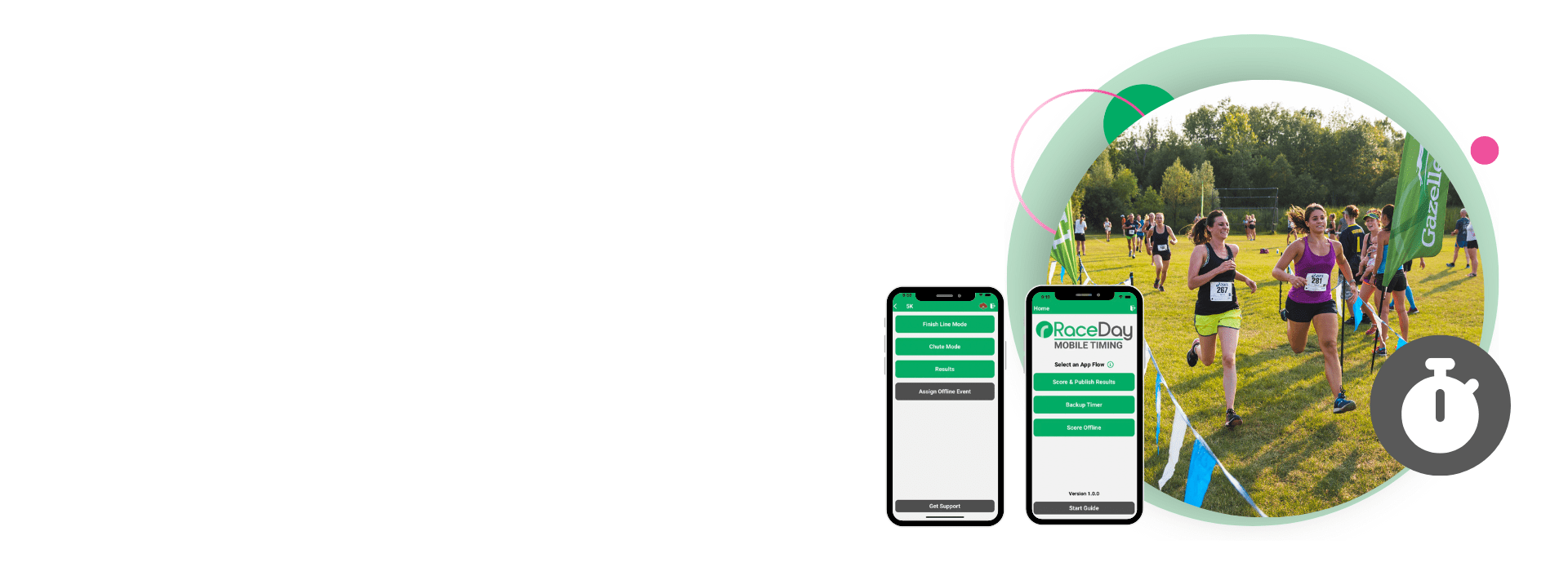 Mobile Timing App - RunSignup