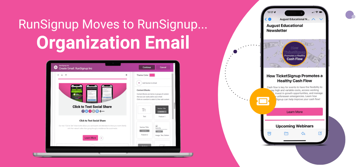 A Case Study: RunSignup Organization Email and...RunSignup - RunSignup