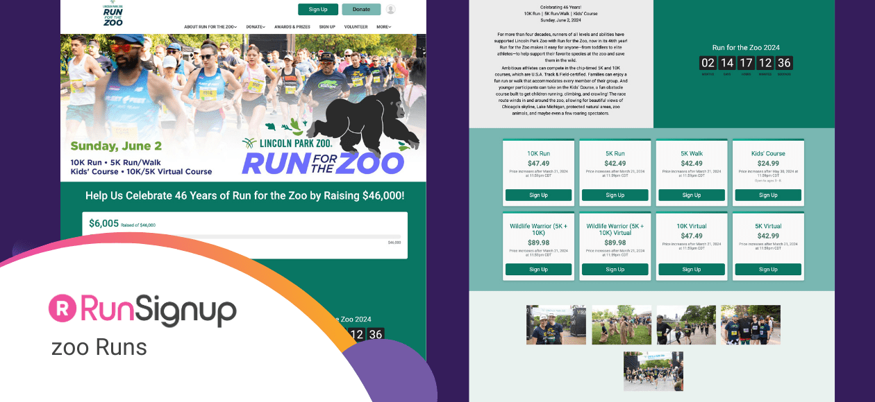 Zoo Runs - RunSignup