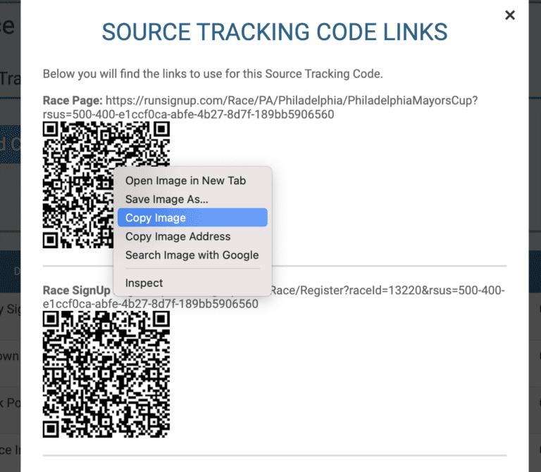 QR Codes for Custom Source Tracking Links - RunSignup