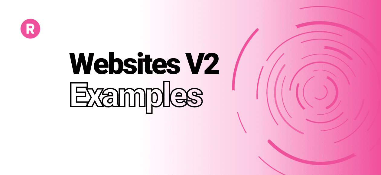 Websites V2 Examples - RunSignup