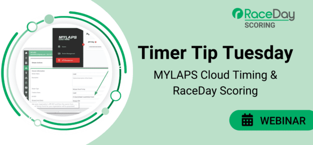 Timer Tip Tuesday: MYLAPS Cloud Timing and RaceDay Scoring - RunSignup