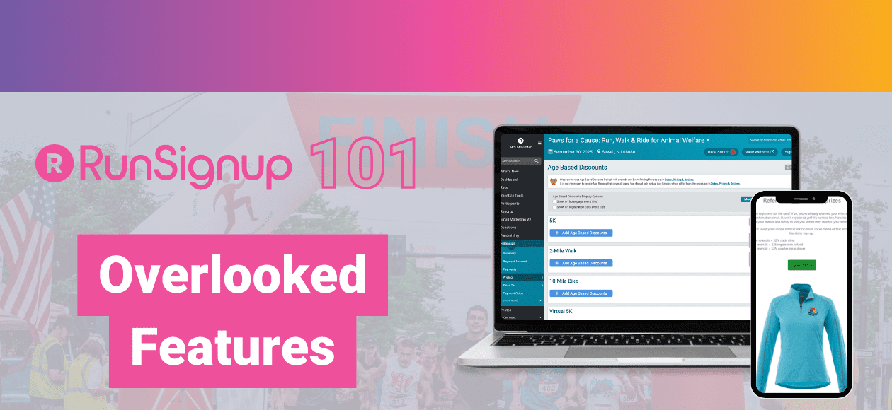 RunSignup 101: Overlooked Features - RunSignup