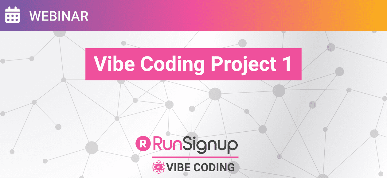 Vibe Coding Project 1 - RunSignup